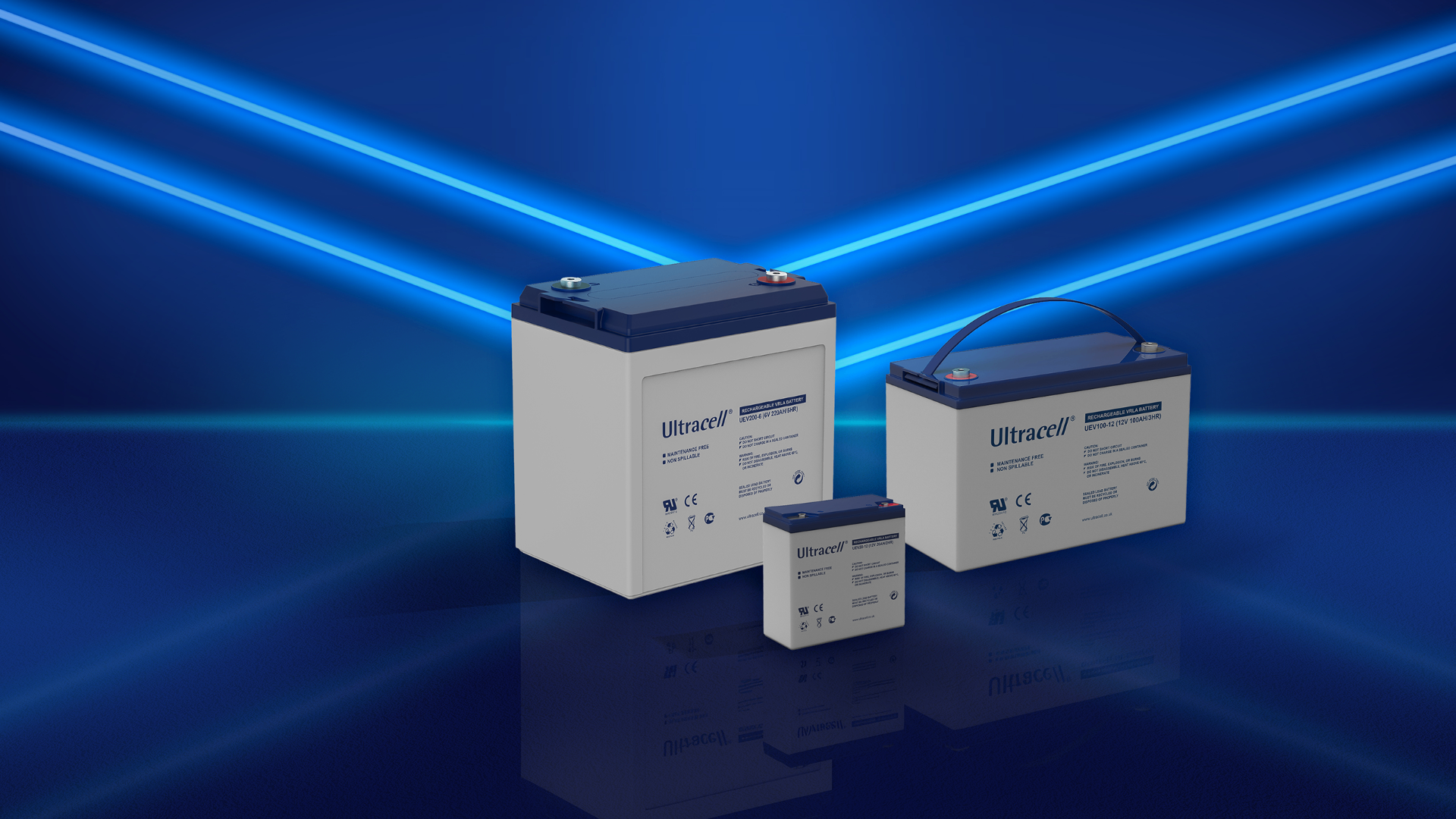 UEV Electric Vehicle Lead-Acid Battery Series | Ultracell®