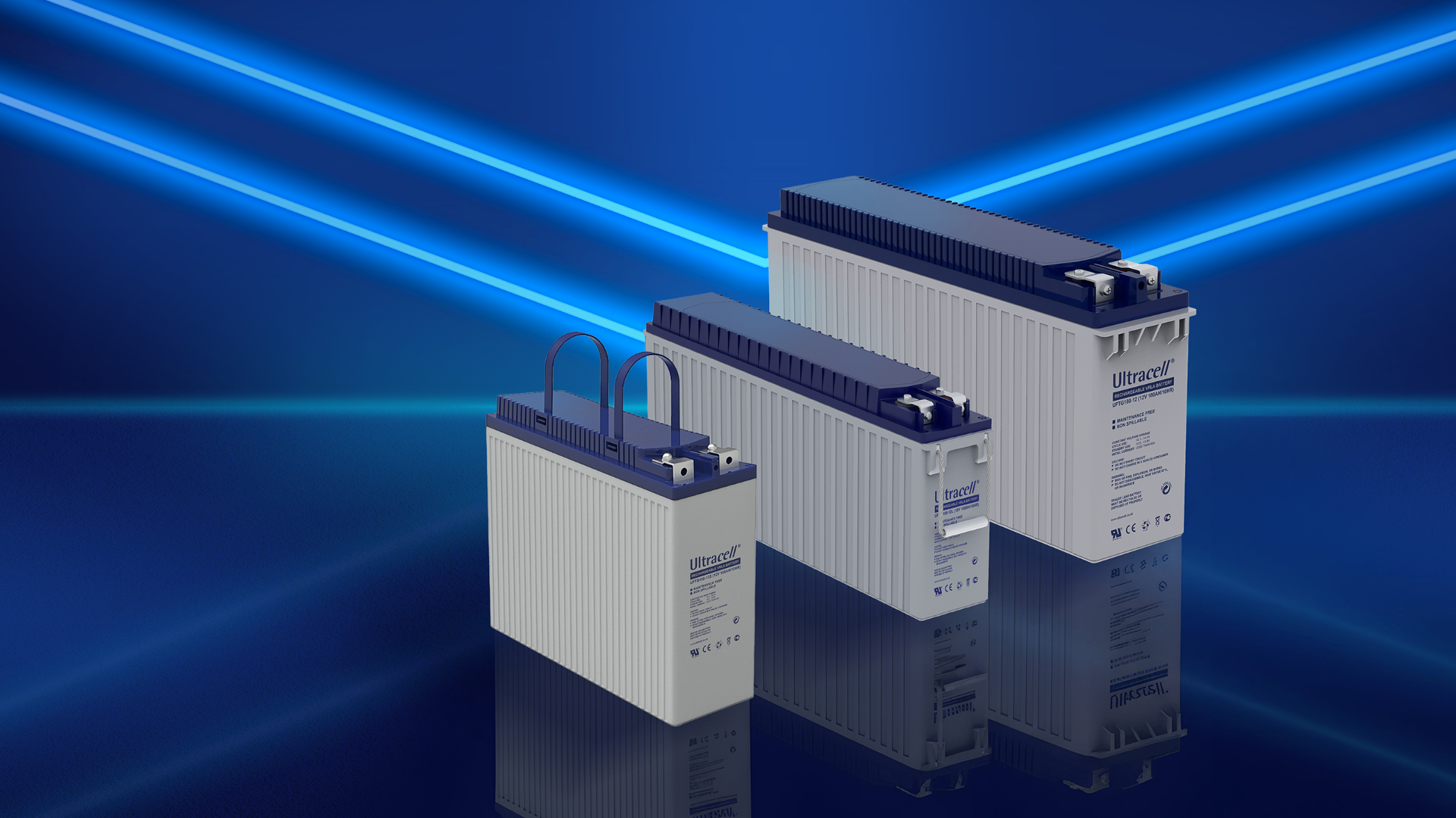 UFTG Front Terminal Gel Battery Series | Ultracell®